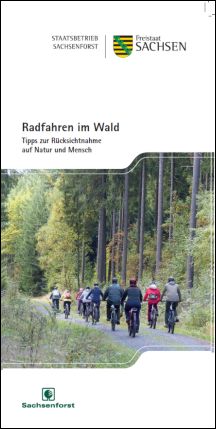 Radfahren im Wald - Publikationen - sachsen.de